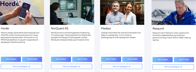 Markedsplass for kjøp og salg av aksjer - Dealflow - kapitalkilde for ...